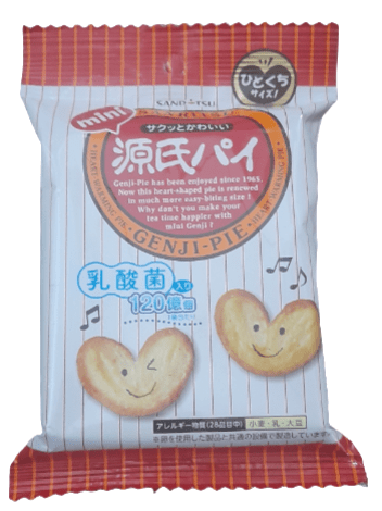 Japanese Sanritsu Genji Pie Mini 40g | بسكوت هش مغطي بالسكّر – 2kShopping