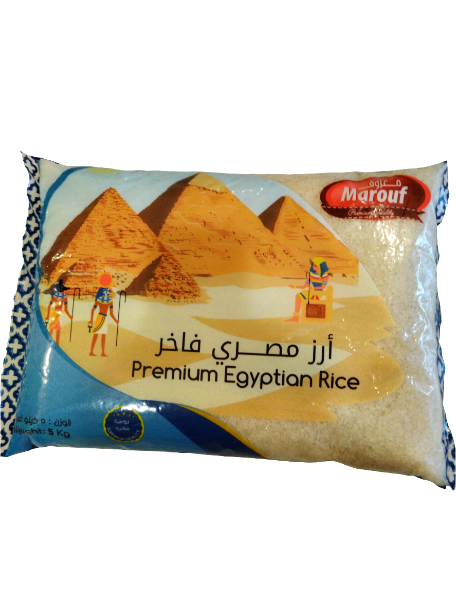 Marouf Premium Egyptian Rice 5Kg – 2kShopping