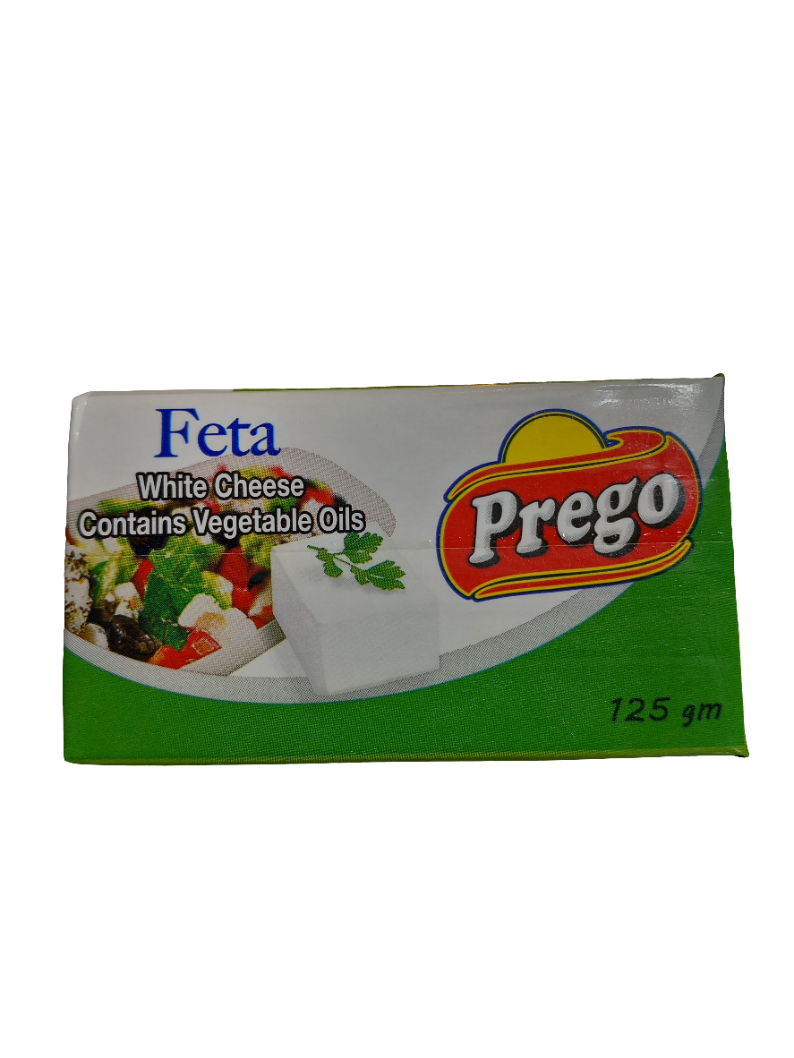 Prego White Cheese Contains Vegetable Oils 125g | جبنة بريجو البيضاء ت ...