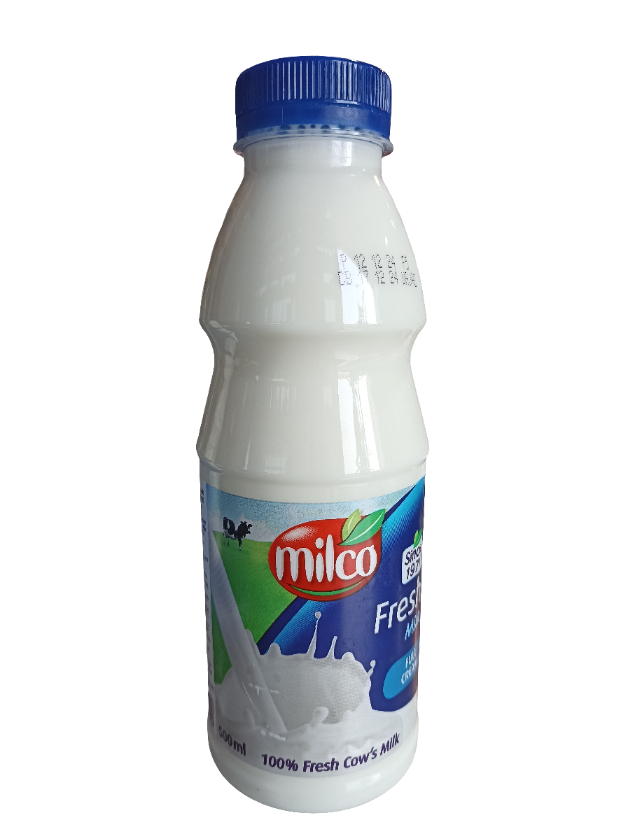 Milco Fresh Milk 500ml | حليب كامل الدسم – 2kShopping