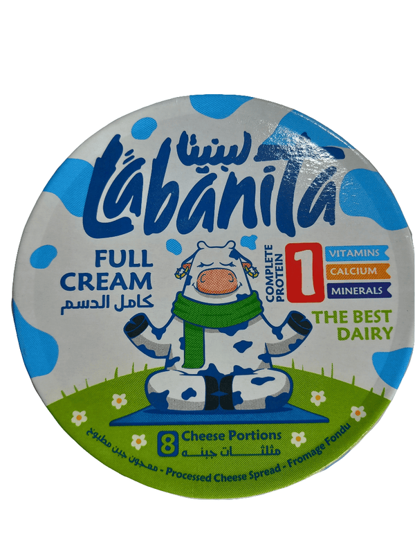 Labanita Triangle Processed Cheese Full Cream 8 pcs | لبنيتا جبنة مثلث ...