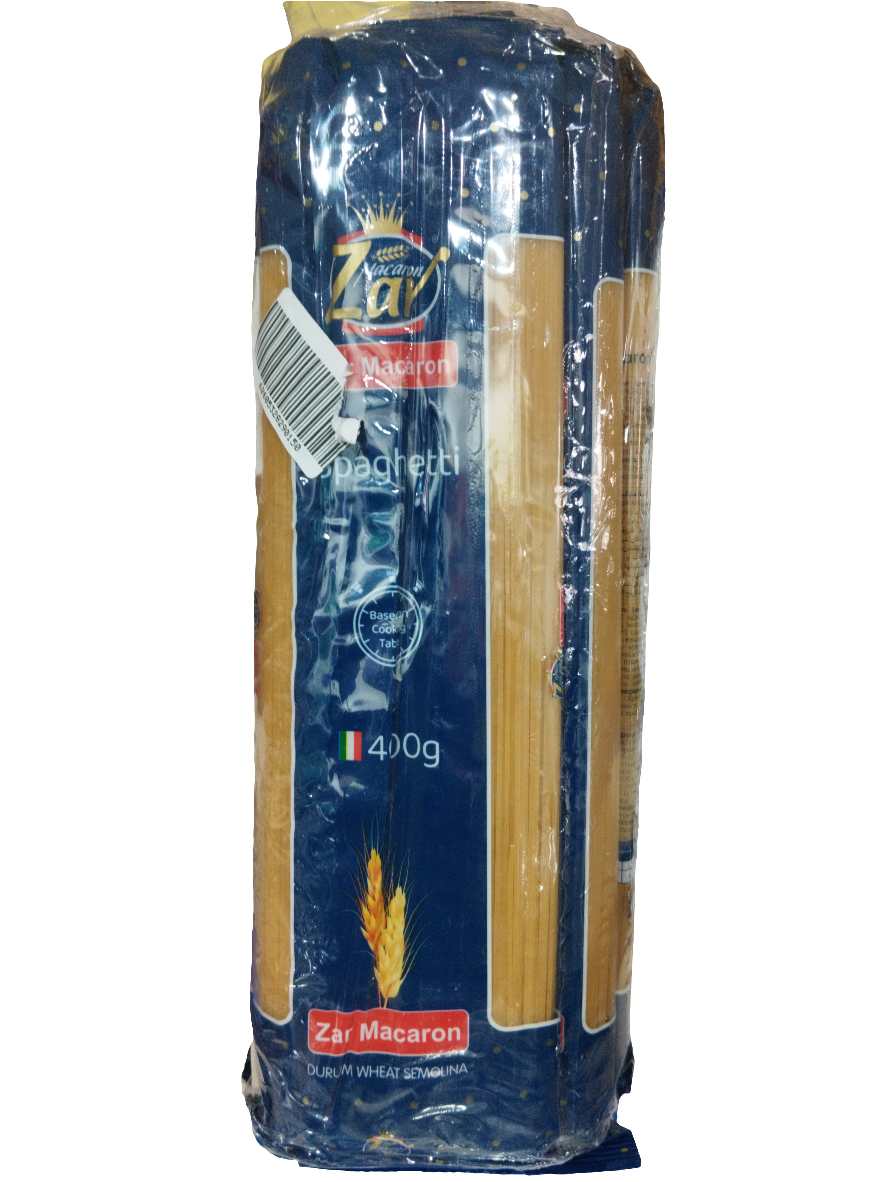 Zar Macaron Pasta Spaghetti Offer 4x400g | عرض معكرونة سباجيتي – 2kShopping